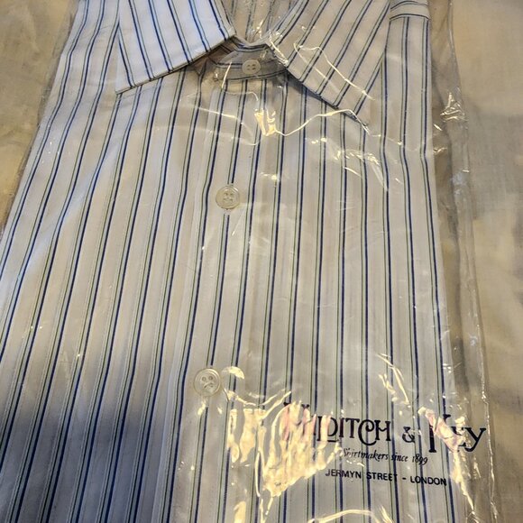 HILDITCH & KEY , LONDON | Shirts | New Unworn Hilditch Key 0 Button ...